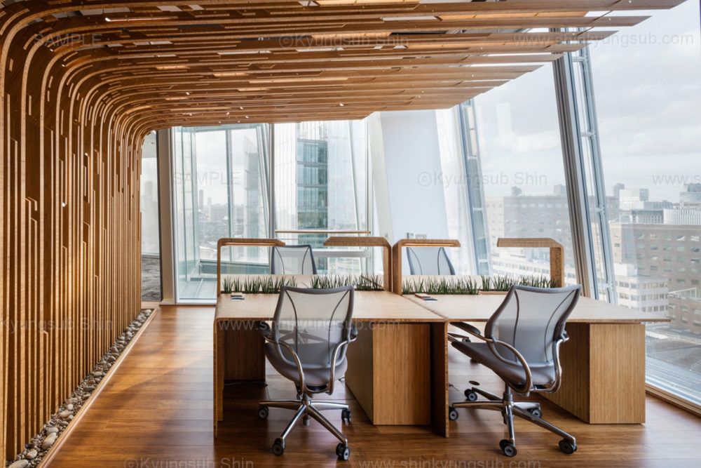 Living Lab c/o Mitie @ the SHARD - Moso Bamboo Surfaces