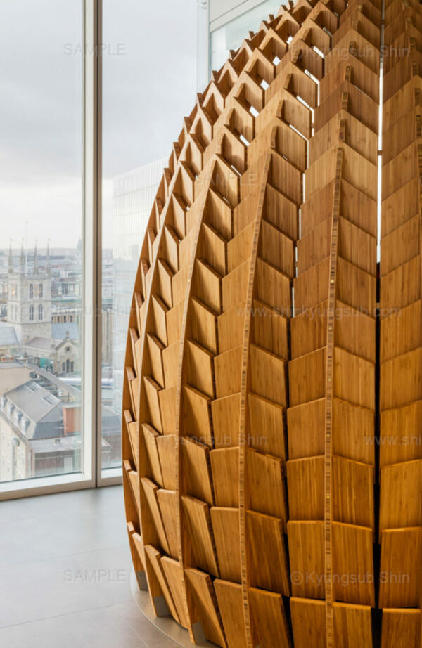Living Lab c/o Mitie @ the SHARD - Moso Bamboo Surfaces