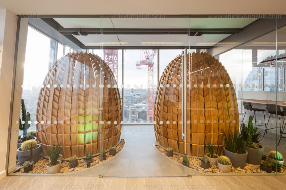 Living Lab c/o Mitie @ the SHARD - Moso Bamboo Surfaces