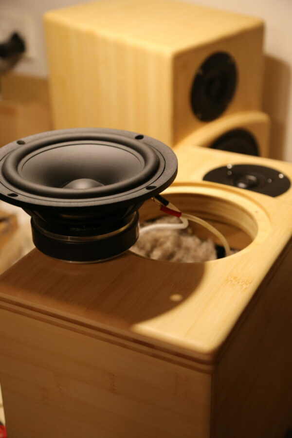 Beautiful Bamboo speakers - Moso Bamboo Surfaces