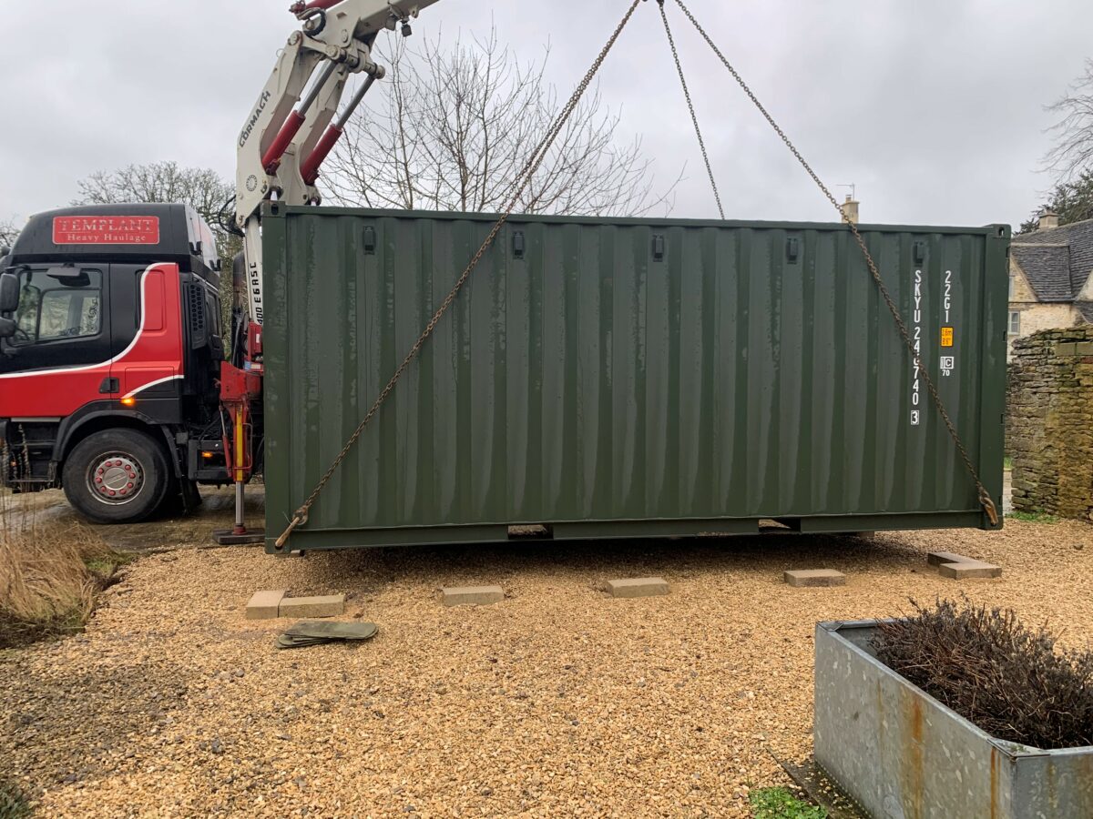 Custom Container Cladding - Moso Bamboo Surfaces