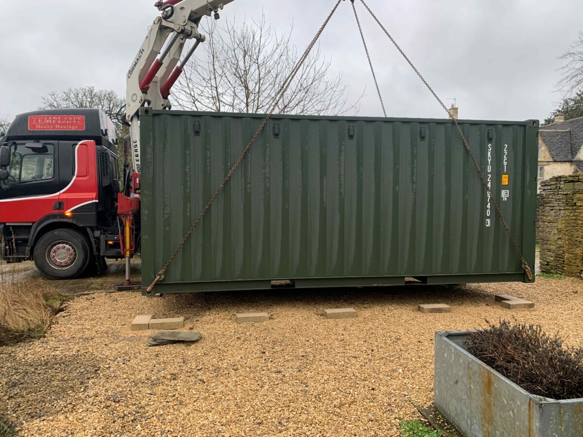 Custom Container Cladding - Moso Bamboo Surfaces