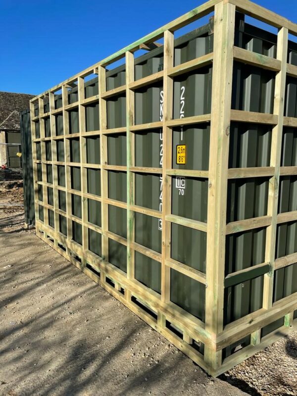 Custom Container Cladding - Moso Bamboo Surfaces